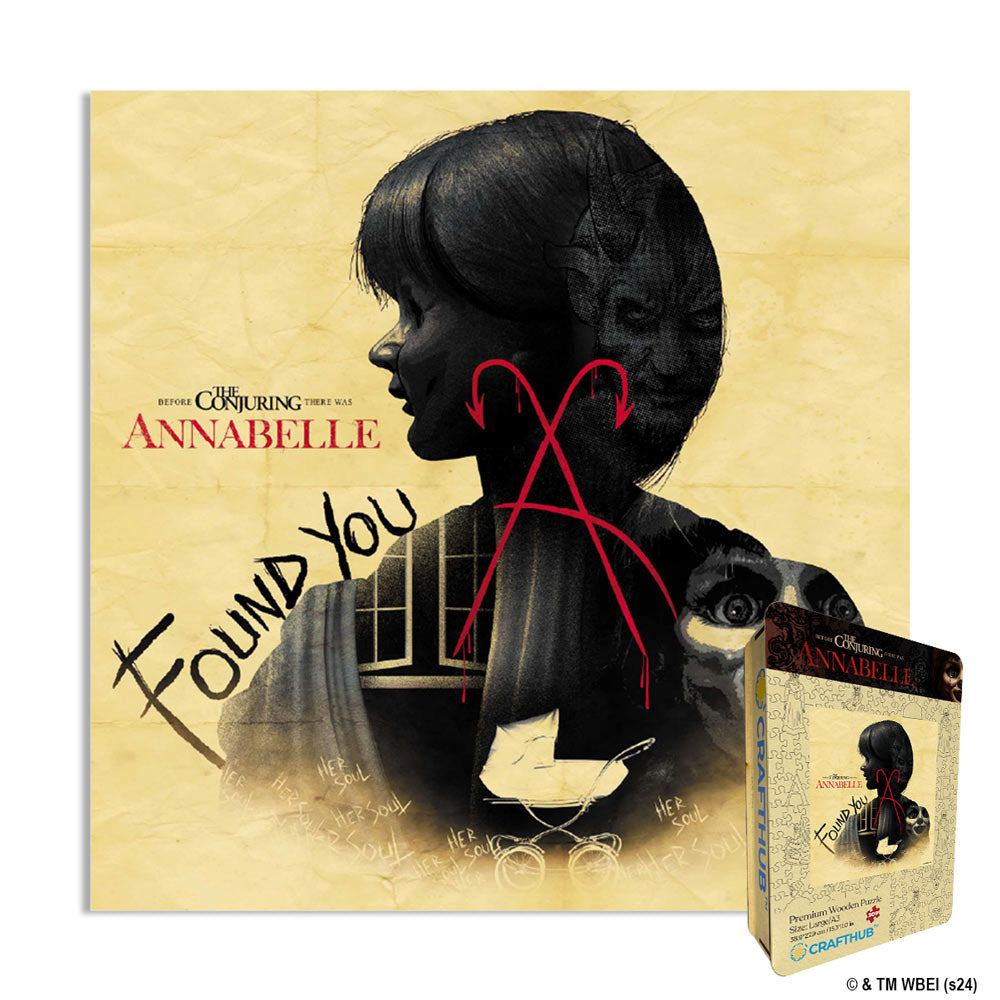 Annabelle Te Encontró - Rompecabezas de Madera – Crafthub Spain